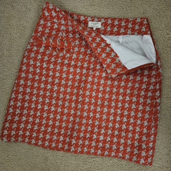 kate spade | Skirts | Kate Spade Knit Tweed Skirt Preppy | Poshmark